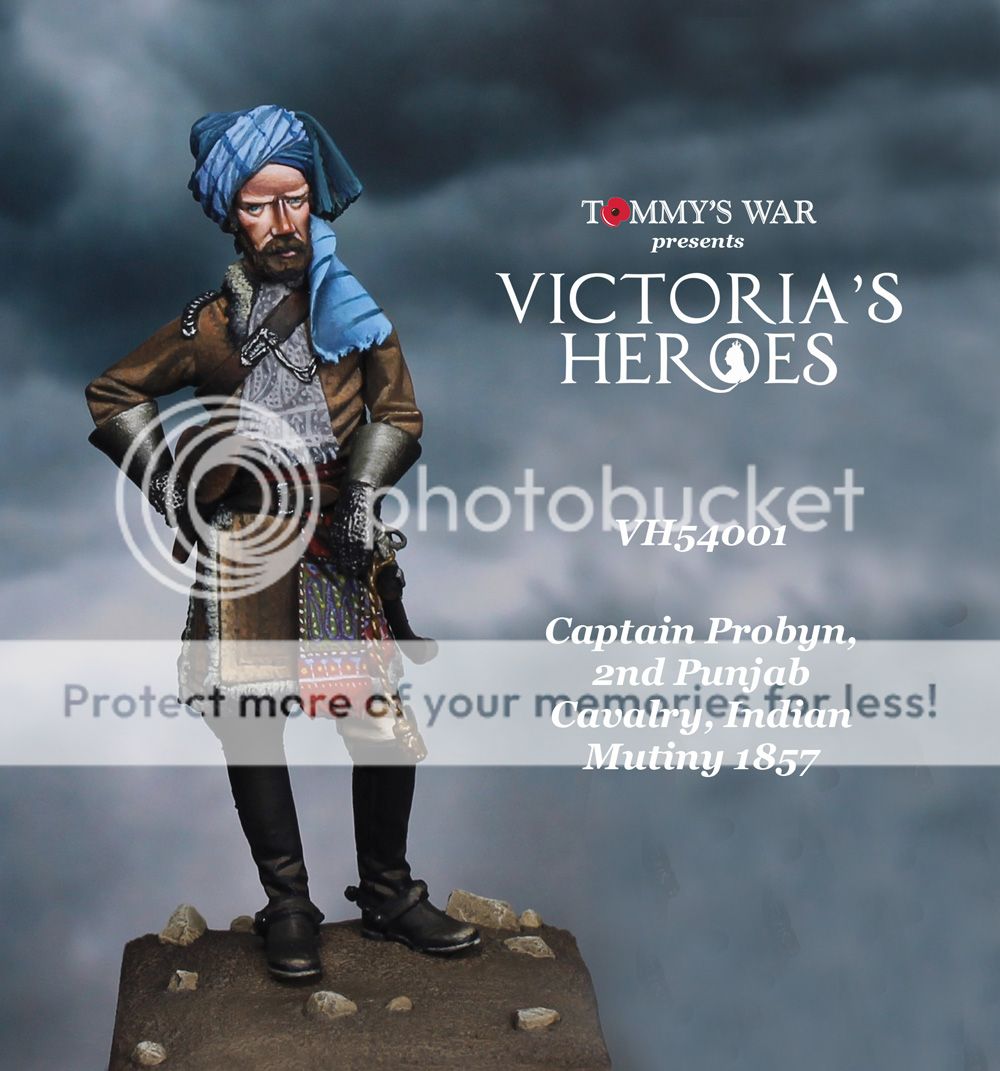 VH54001 - Captain Probyn, Probyn's Horse, Indian Mutiny | planetFigure ...