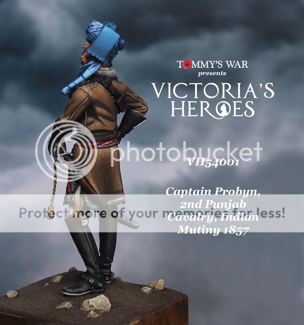VH54001 - Captain Probyn, Probyn's Horse, Indian Mutiny | planetFigure ...