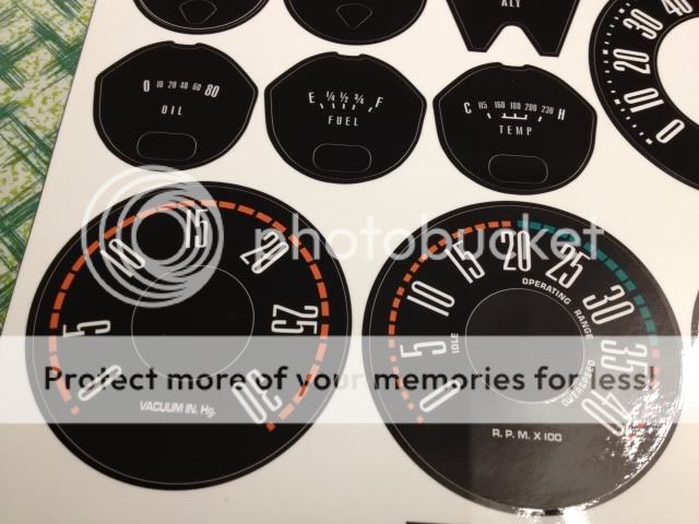 New Restoration Product Coming Soon- Gauge Cluster Decals - Ford Truck ...